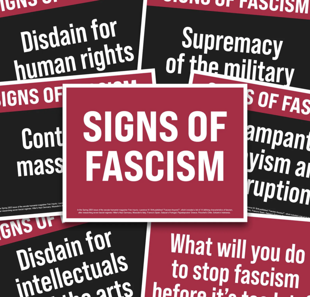 Signs of Fascism | Indivisible