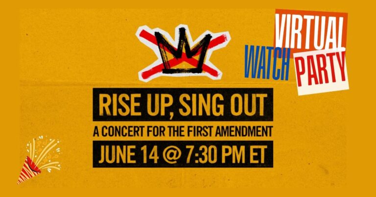 RISE UP, SING OUT & CELEBRATE (Virtual Watch Party) | Indivisible