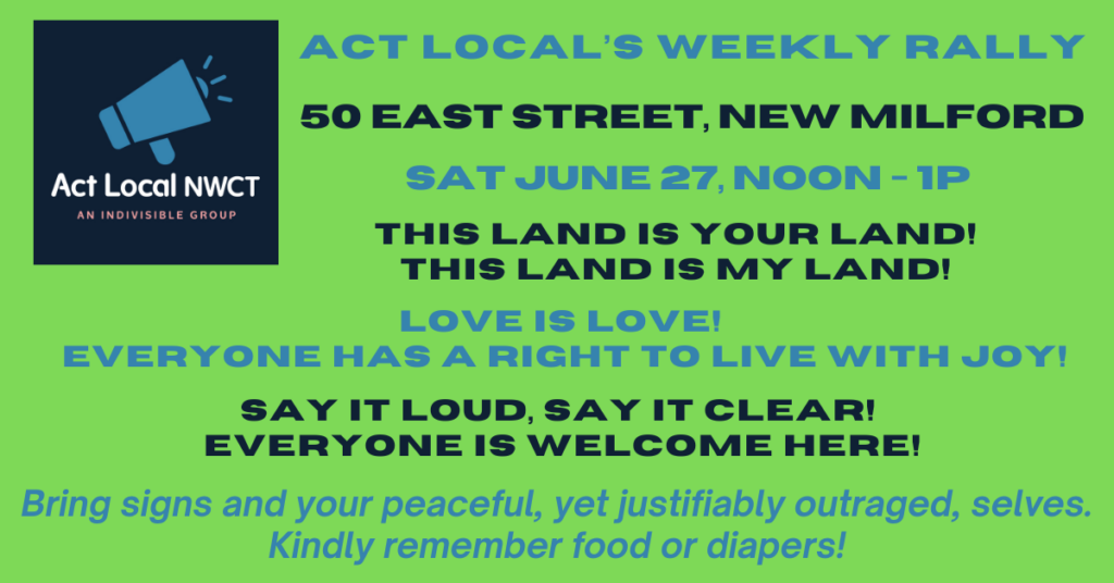 Act Local's Weekly Rally | Indivisible
